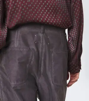 MAISON MARGIELA Cotton Wide-leg Pants