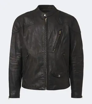 Ralph Lauren Watts Leather Jacket - Black