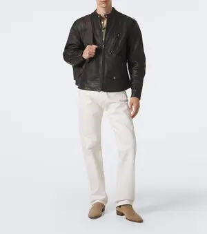Ralph Lauren Watts Leather Jacket
