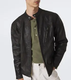 Ralph Lauren Watts Leather Jacket