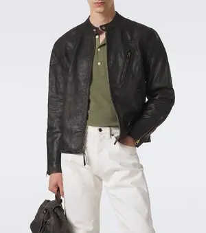 Ralph Lauren Watts Leather Jacket