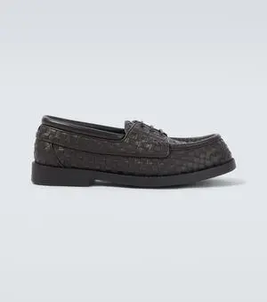 Bottega Veneta Woven Loafers For Men