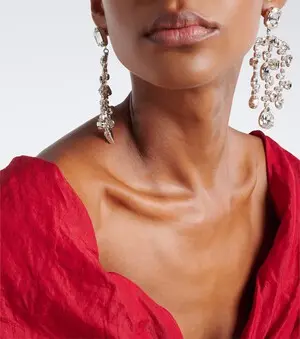 Magda Butrym Crystal-embellished Drop Earrings
