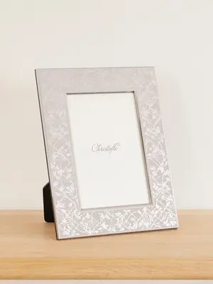 Christofle Les Fables Stainless Steel Frame - Silver