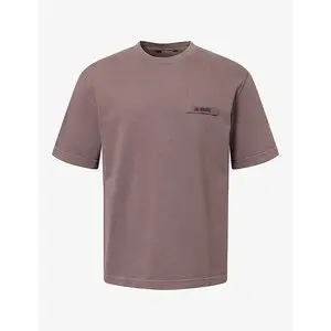 Jacquemus Le Gros Grain Cotton-jersey T-shirt - Brown