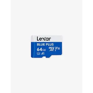 LEXAR Blue Plus Microsdxc Memory Card With Sd Adaptor 64gb - One-color