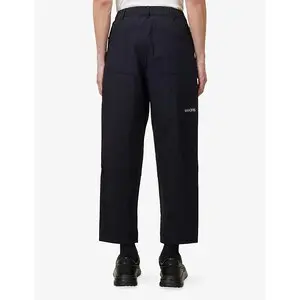 MANORS Greenskeepers Tapered-leg Stretch-woven Trousers - Black