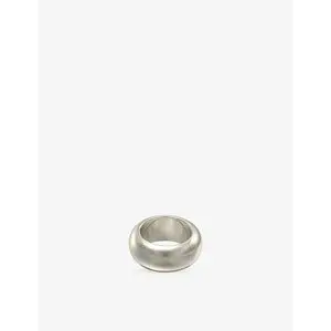 ANNIKA INEZ Sterling Silver Elongated Ellipse Ring
