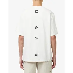 MANORS Mga Short-sleeved Cotton-jersey T-shirt