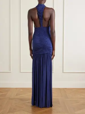 Christopher Esber Orion Gathered Jersey Gown