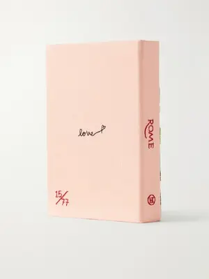 OLYMPIA LE-TAN Rome Embroidered Clutch - Pink