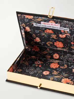 OLYMPIA LE-TAN The Loving Embroidered Book Clutch - Multi