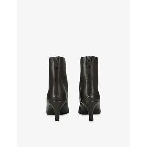 TOTEME Soft Leather Heeled Ankle Boots