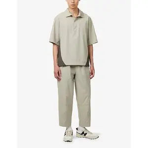 MANORS Greenskeepers Tapered-leg Stretch-woven Trousers - Dune
