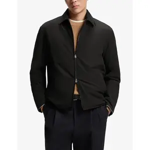 BOSS Side-pocket Zip-through Woven Jacket