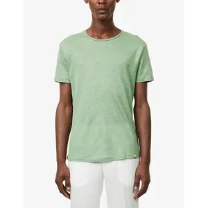 Orlebar Brown Crewneck Short-sleeve Linen T-shirt
