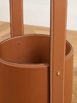 Ralph Lauren Brennan Leather Umbrella Stand