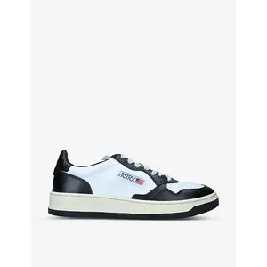 AUTRY Medalist Two-tone Leather Low-top Trainers