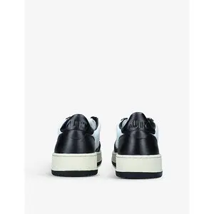 AUTRY Medalist Two-tone Leather Low-top Trainers