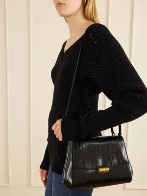 NEOUS Thala Eel-effect Leather Shoulder Bag