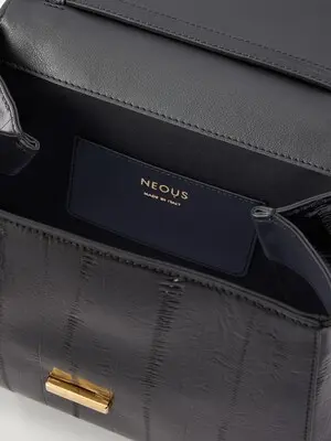 NEOUS Thala Eel-effect Leather Shoulder Bag