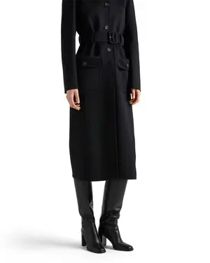 Prada Leather Knee High Boots