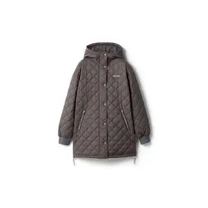 Miu Miu Technical Pongé Down Jacket - Hematite