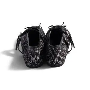 Miu Miu Wool And Silk Ballerinas