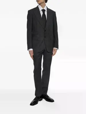 TOM FORD Check-pattern Wool Suit