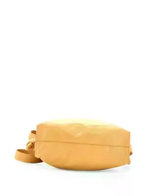 Loewe Puffer Flamenco Knot Clutch Leather Small Shoulder Bag - Yellow