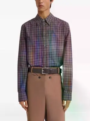Marni Checked Cotton Shirt