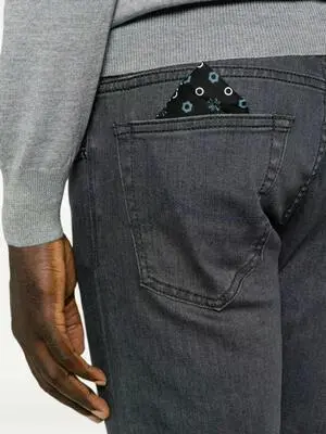 Jacob Cohen Logo-patch Straight-leg Jeans