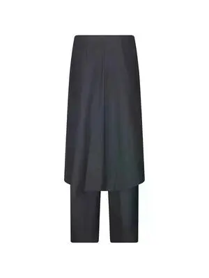 THELATEST Layered Trousers - Black