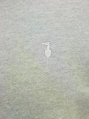 TRUSSARDI Logo-embroidered Zip-up Hoodie