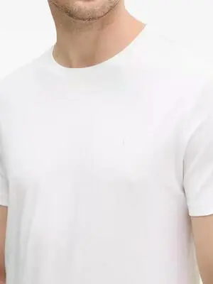 TRUSSARDI Logo-embroidered T-shirt