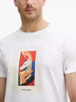 TRUSSARDI Graphic-print T-shirt