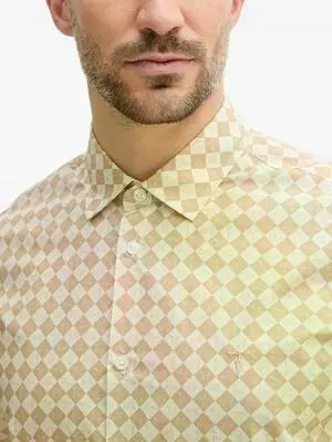 TRUSSARDI Check-pattern Shirt