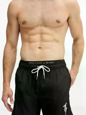 TRUSSARDI Logo-print Drawstring Swim Shorts