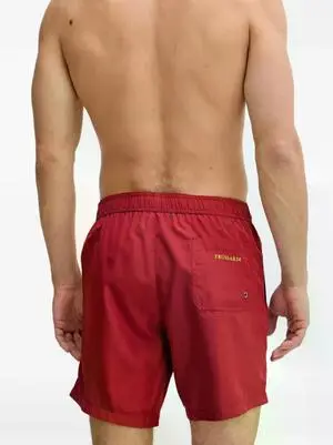 TRUSSARDI Logo-print Drawstring Swim Shorts