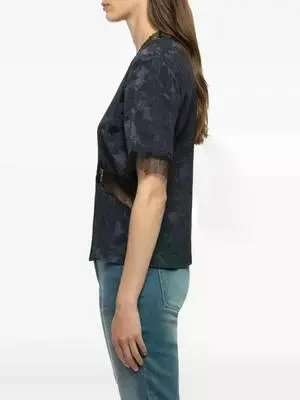 Zadig&Voltaire Lace-trim Jacquard Top