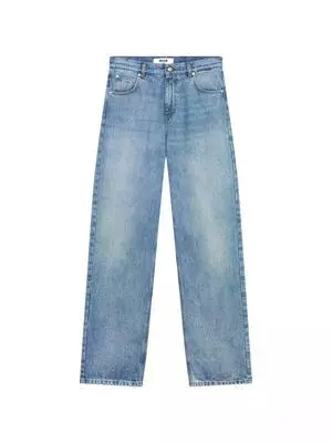 MSGM Straight-leg Jeans - Blue