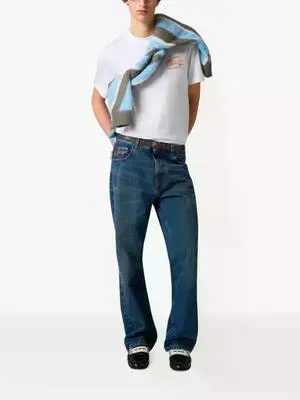 MSGM Diagonal-stripe Sweater