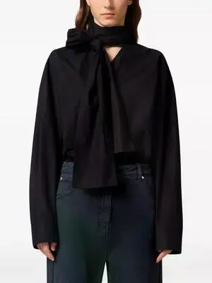 MSGM Bow-detail Pussy-bow Blouse
