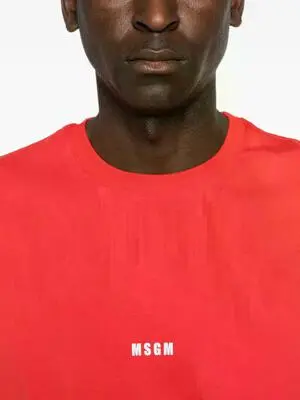MSGM Logo-print T-shirt