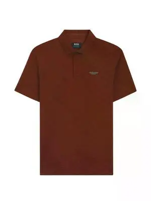 BOSS Logo-plaque Polo Shirt