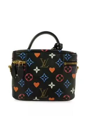 LOUIS VUITTON Game On Vanity Pm Handbag - Black