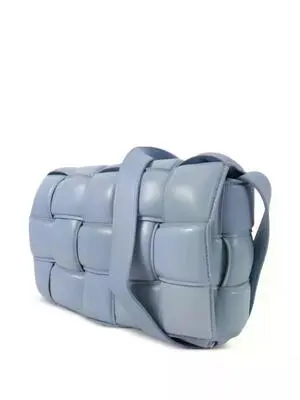 Bottega Veneta Cassette Padded Shoulder Bag - Blue