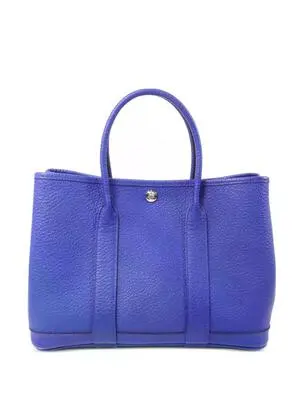 Hermès Tpm Garden Party Tote Bag - Blue