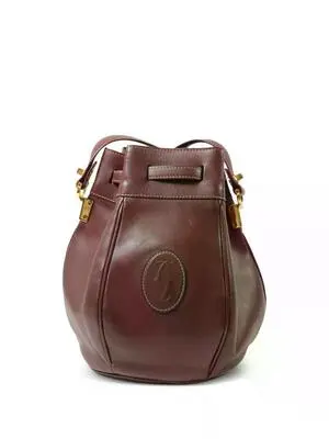 Cartier Must De Bucket Bag - Red