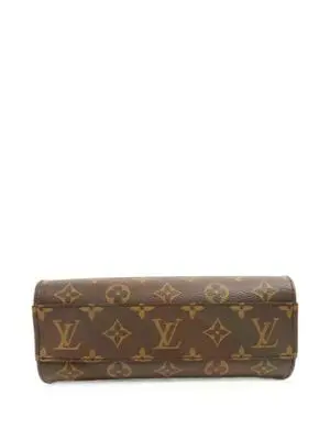 LOUIS VUITTON Sac Plat Bb Monogram Tote Bag - Brown